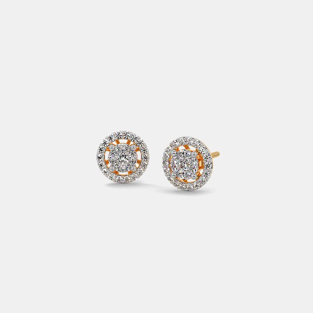 The Sibyl Stud Earrings BlueStone