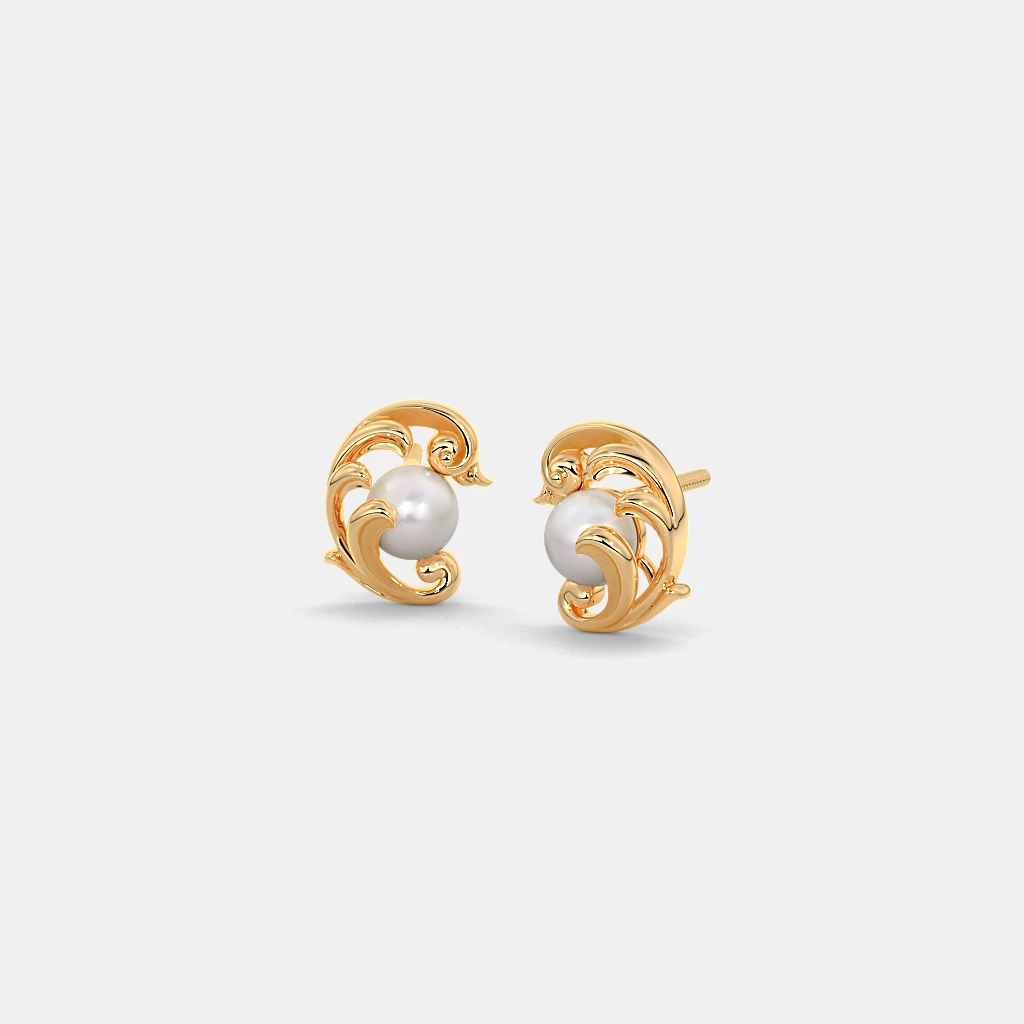 The Lyala Stud Earrings | BlueStone.com