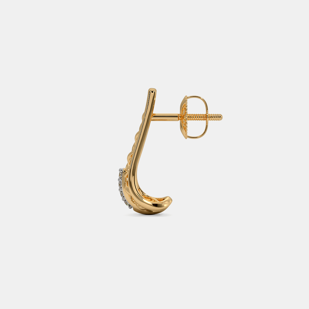 The Penni J Hoop Earrings | BlueStone.com