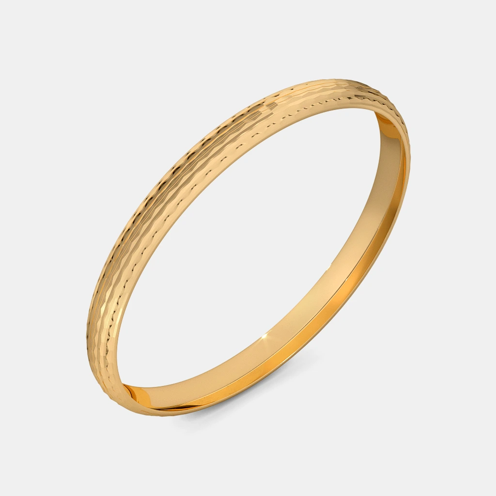 Buy Men's Gold Bangles Designs Online | BlueStone.com - India's #1 ...