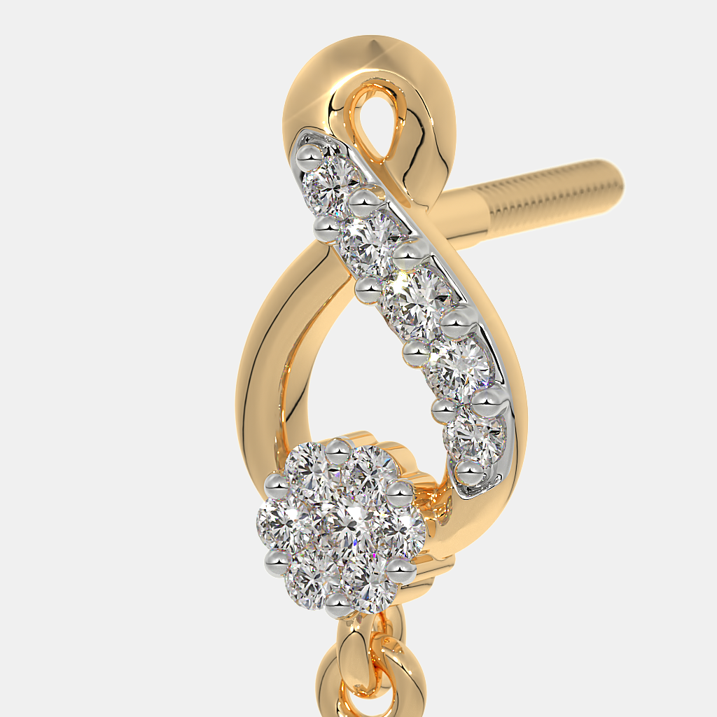 The Abigeal Stud Earrings | BlueStone.com