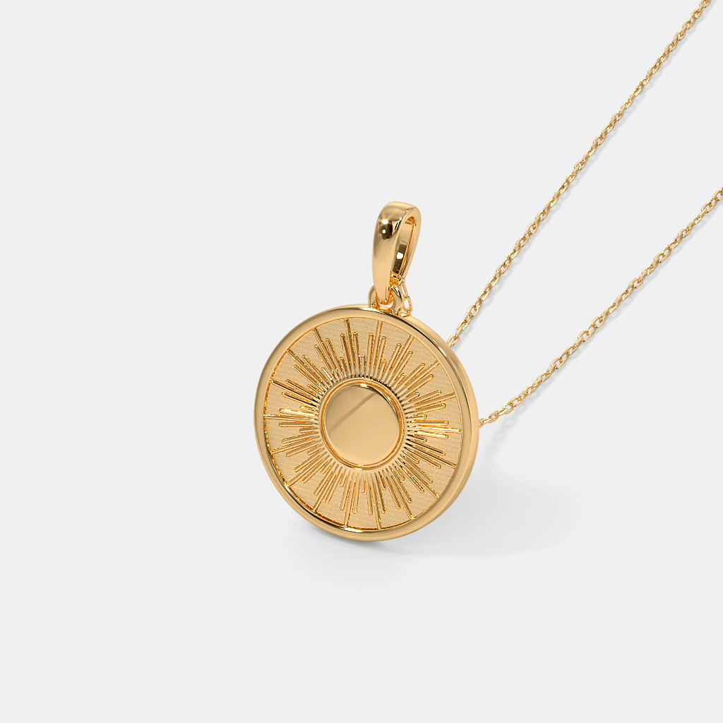 The Aurelia Sun Pendant | BlueStone.com