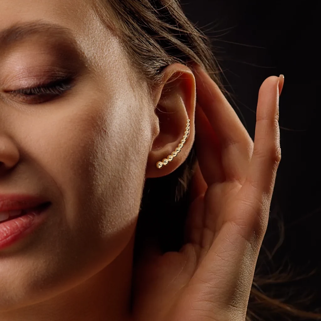 The Golden Mirage Ear Climbers | BlueStone.com