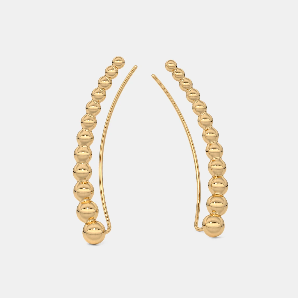 The Golden Mirage Ear Climbers | BlueStone.com