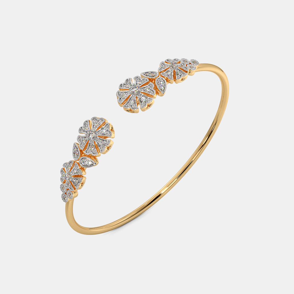 The Simona Twister Bangle | BlueStone.com