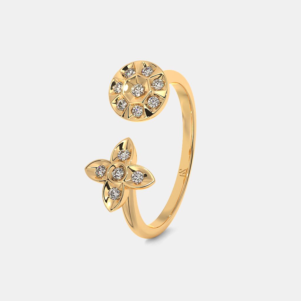 The Dimitra Top Open Ring | BlueStone.com