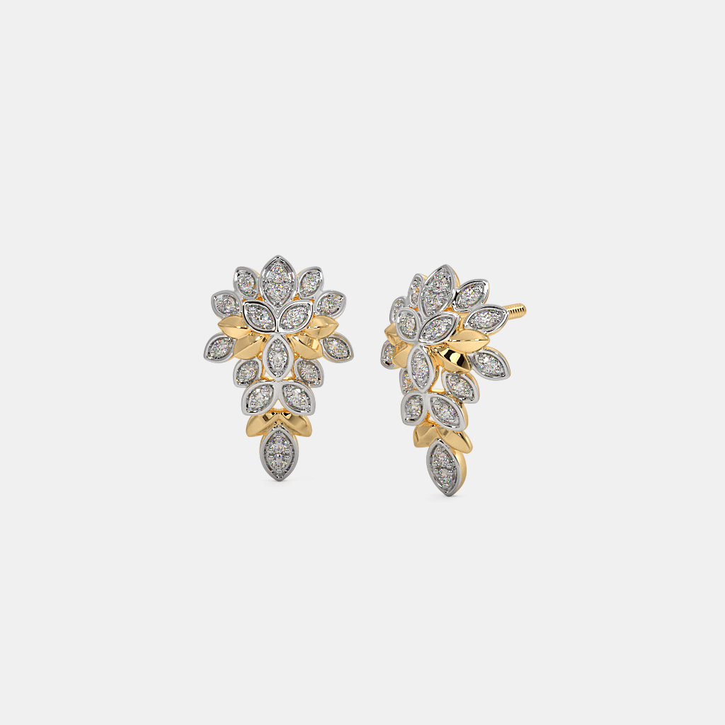 The Chantal Stud Earrings | BlueStone.com
