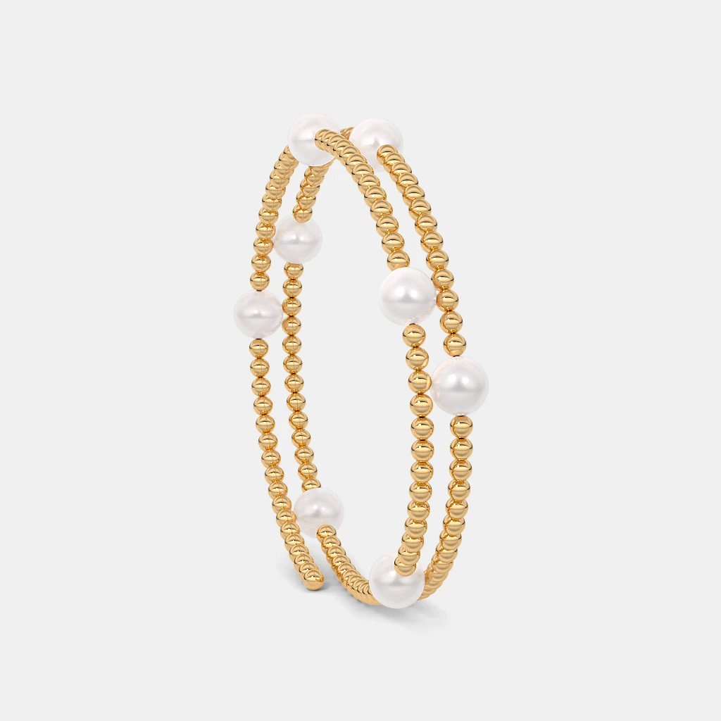 The Tamarin Spiral Bangle | BlueStone.com