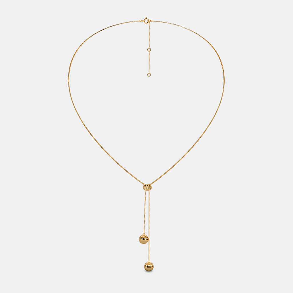 The Threadlight Slider Necklace | BlueStone.com