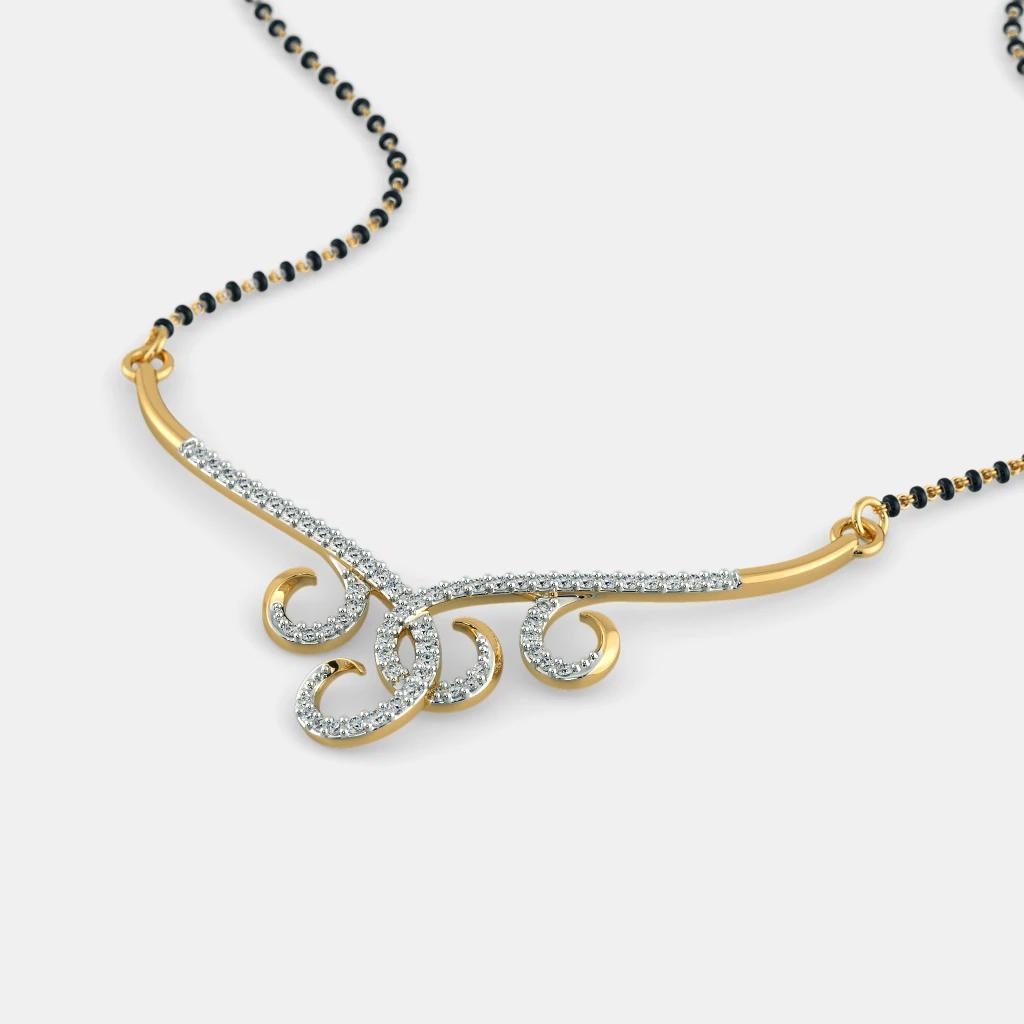The Nakeya Mangalsutra Pendant | BlueStone.com