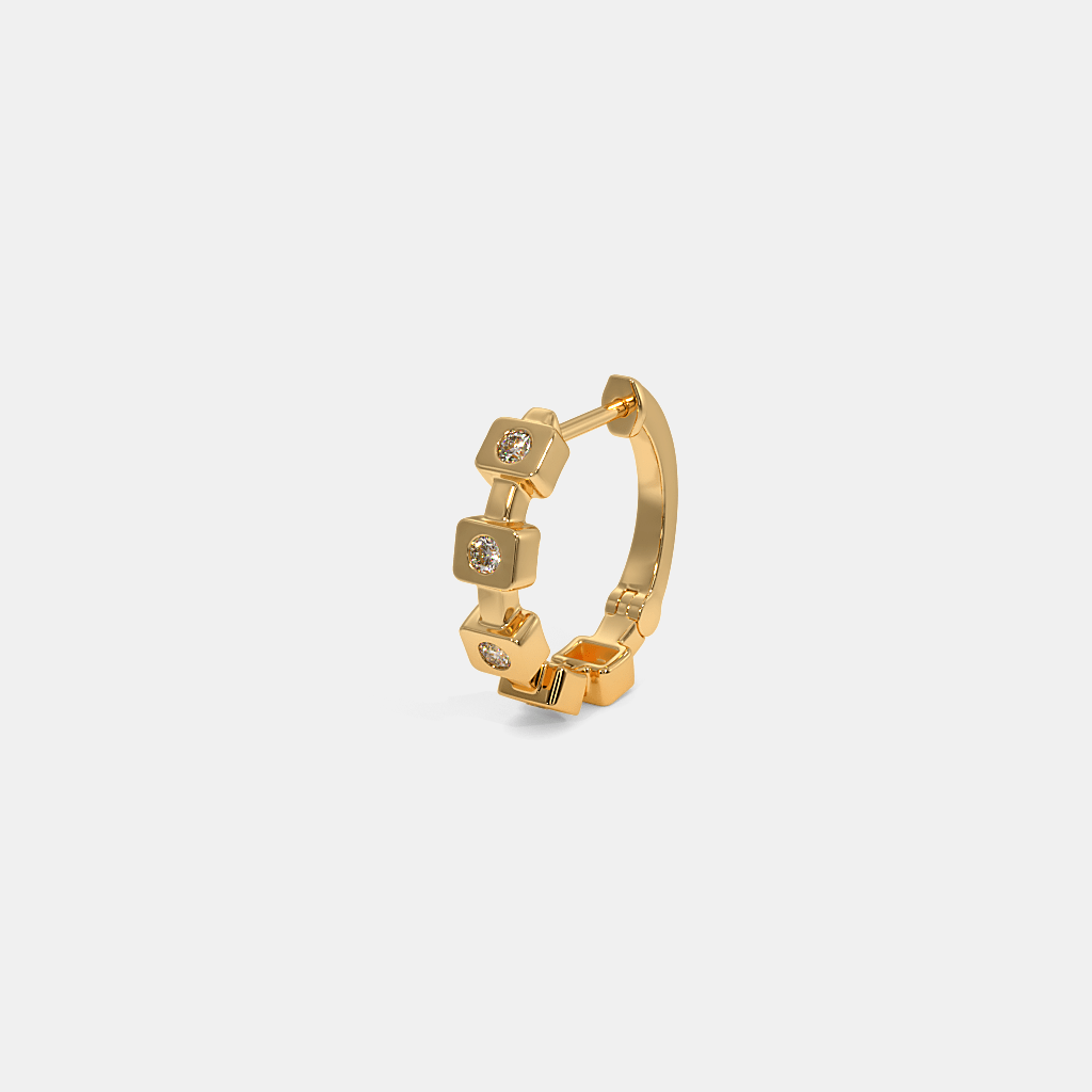 The Brick Mark Hoop For Him | BlueStone.com