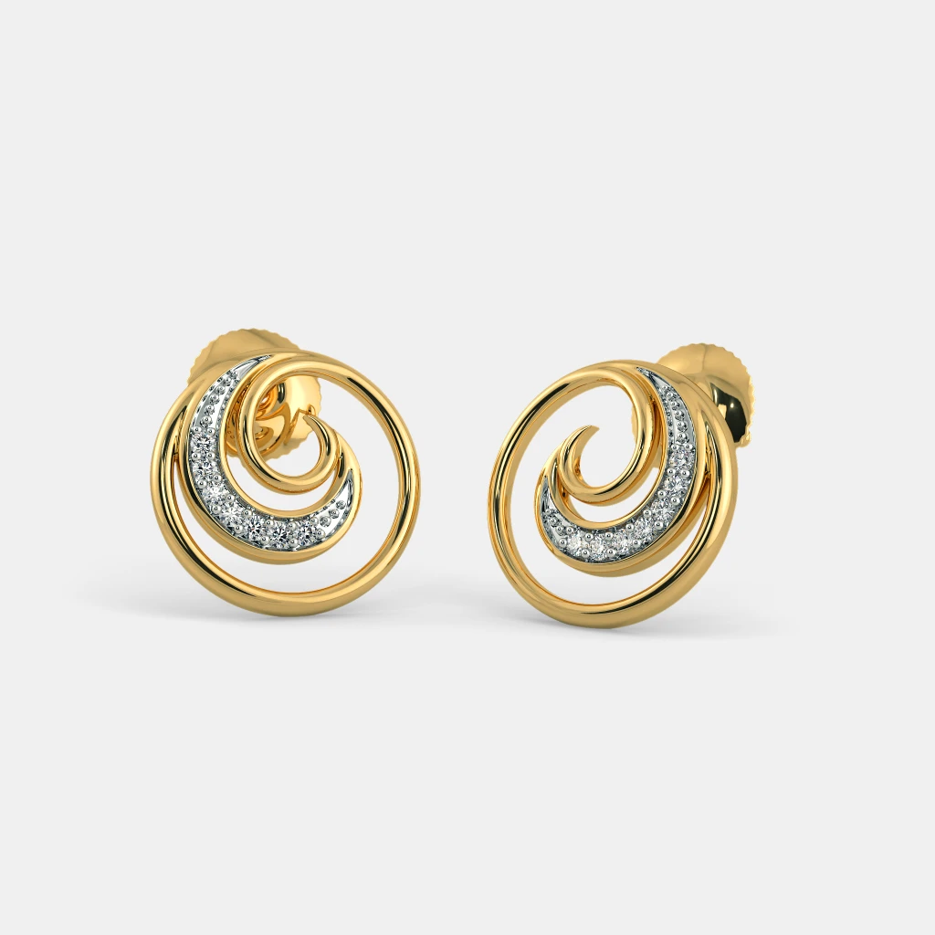 Buy 1000+ Studs Earrings Online | BlueStone.com - India's #1 Online ...