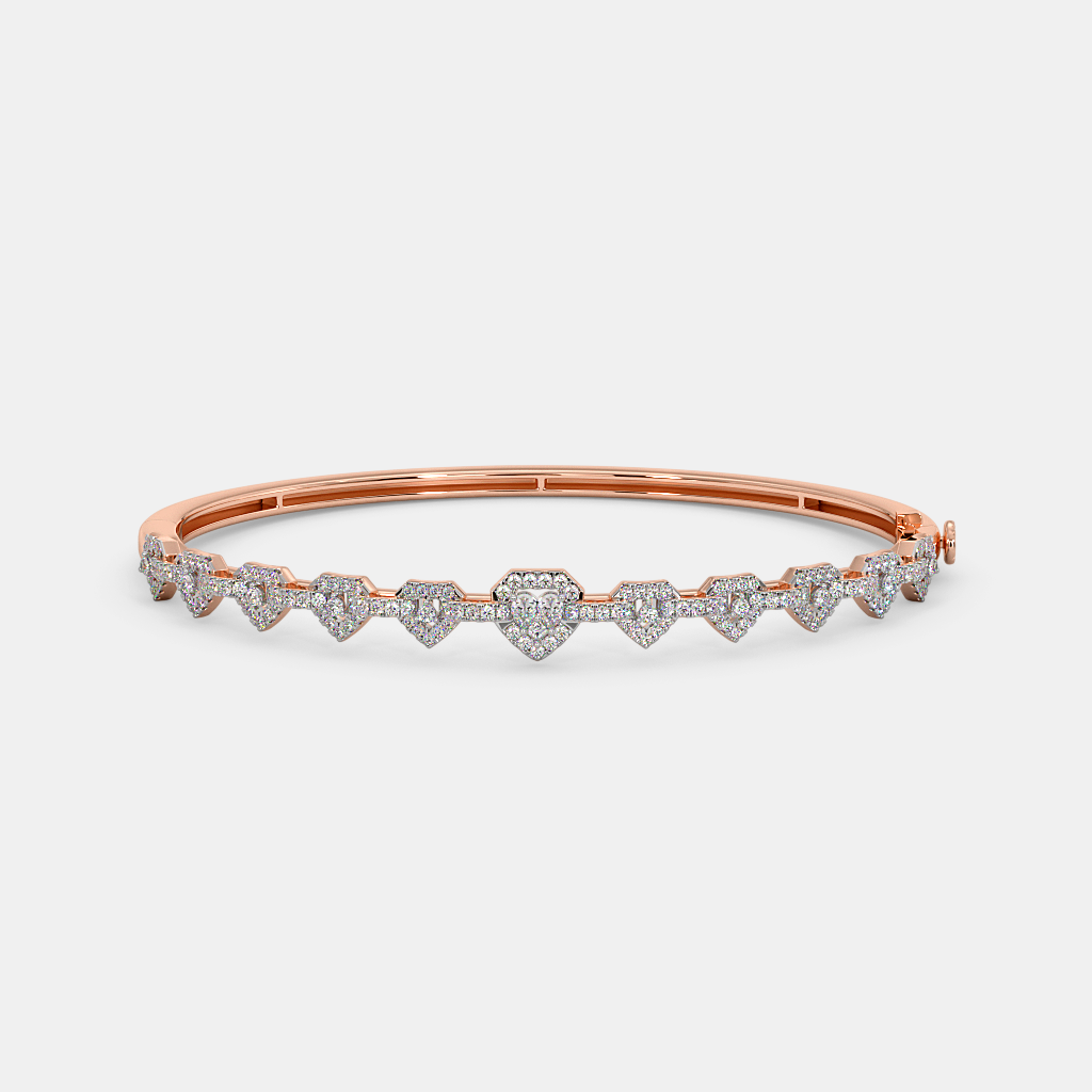 The Hypatia Oval Bangle | BlueStone.com