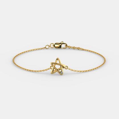 The 5 Point Star Bracelet | BlueStone.com