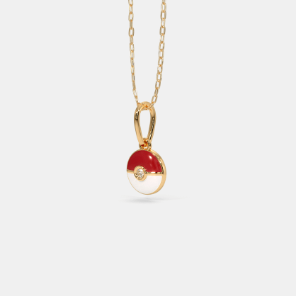 The Pokeball Pendant | BlueStone.com
