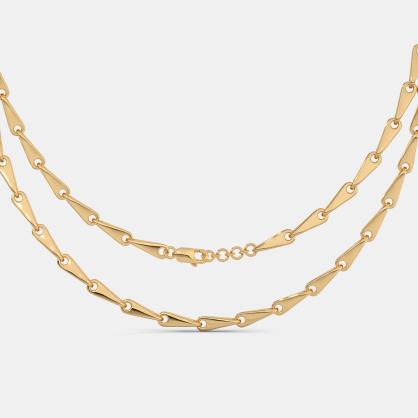 The Aerolink Gold Chain | BlueStone.com