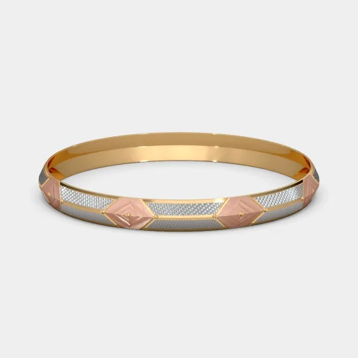 Buy Men's Gold Bangles Designs Online | BlueStone.com - India's #1 ...