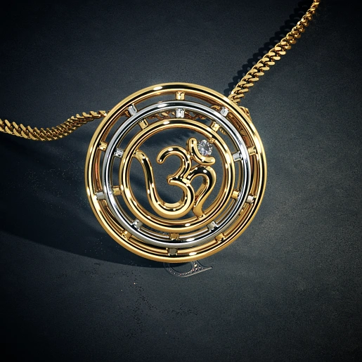 Buy Gold Om Pendants Designs Online | BlueStone.com - India's #1 Online ...