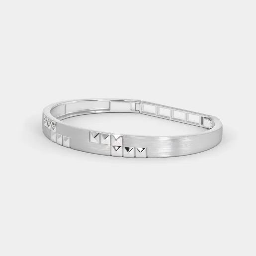 Buy Platinum Bangles Designs Online | BlueStone.com - India's #1 Online ...
